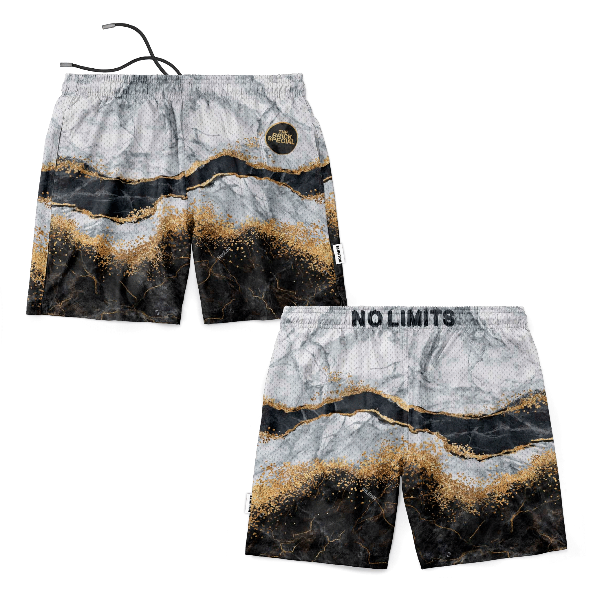 No Limits Shorts - The Brick Special – No Limits Nutrition